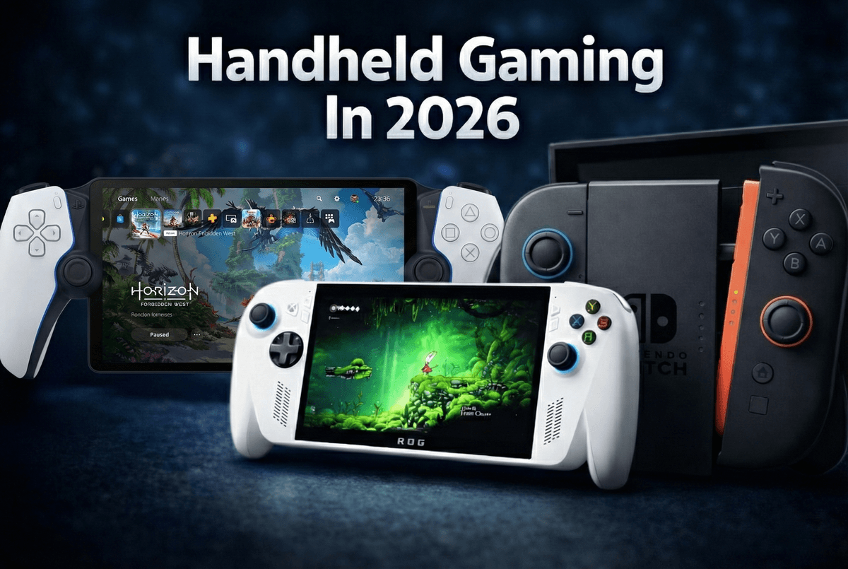 Handheld Gaming in 2026: Switch 2 vs PlayStation Portal vs ROG Xbox ...