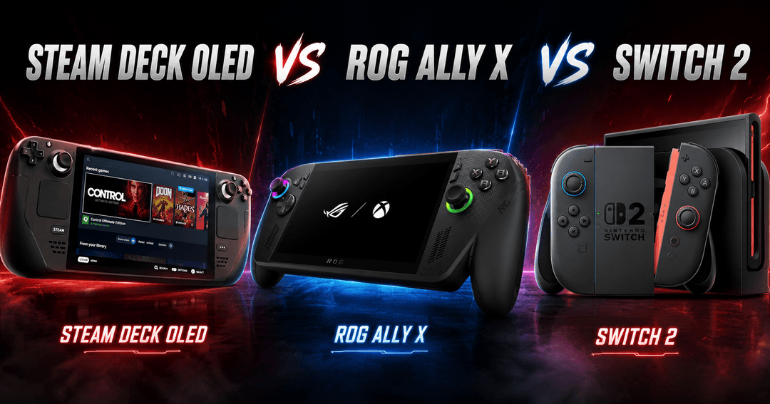 Steam Deck OLED vs ROG Ally X vs Switch 2: The 2026 Handheld Buyer's ...